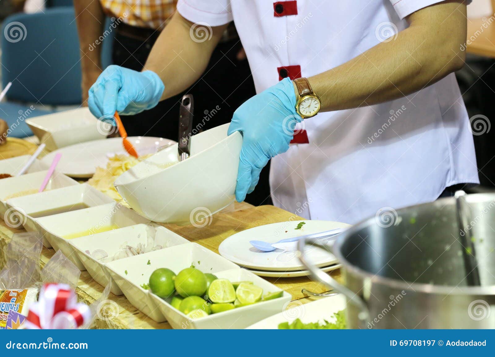 Chef hand cooking stock image. Image of italy, hand, kitchen - 69708197
