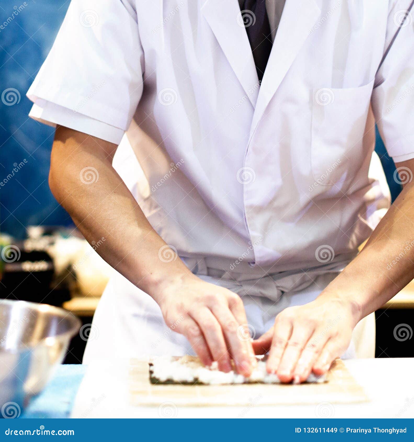 Chef Hands Preparing Japanese Food, Chef Making Sushi, Preparing Stock ... Chef Hands Preparing Japanese Food, Chef Making Sushi, Preparing Stock ...