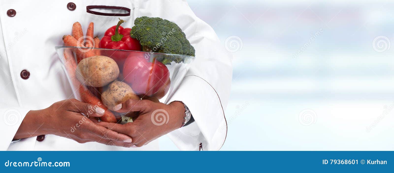 Chef Hands with Vegetables. Stock Image - Image of african, diet: 79368601