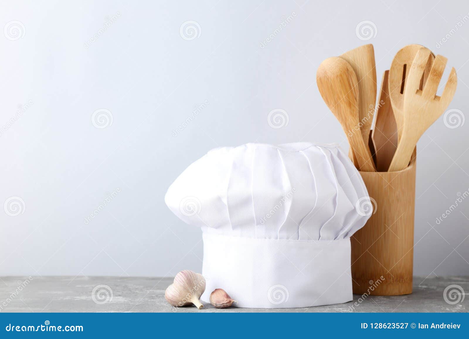 Chef Hat with Cooking Utensils Stock Image - Image of bakery, costume ...