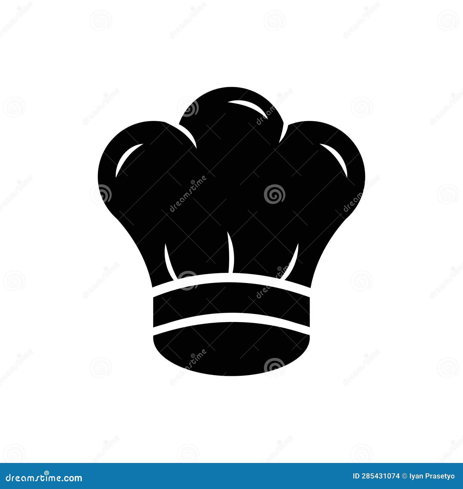 Chef Hat Icon Isolated on Black and White Vector Graphic Stock ... Chef Hat Icon Isolated on Black and White Vector Graphic Stock ...