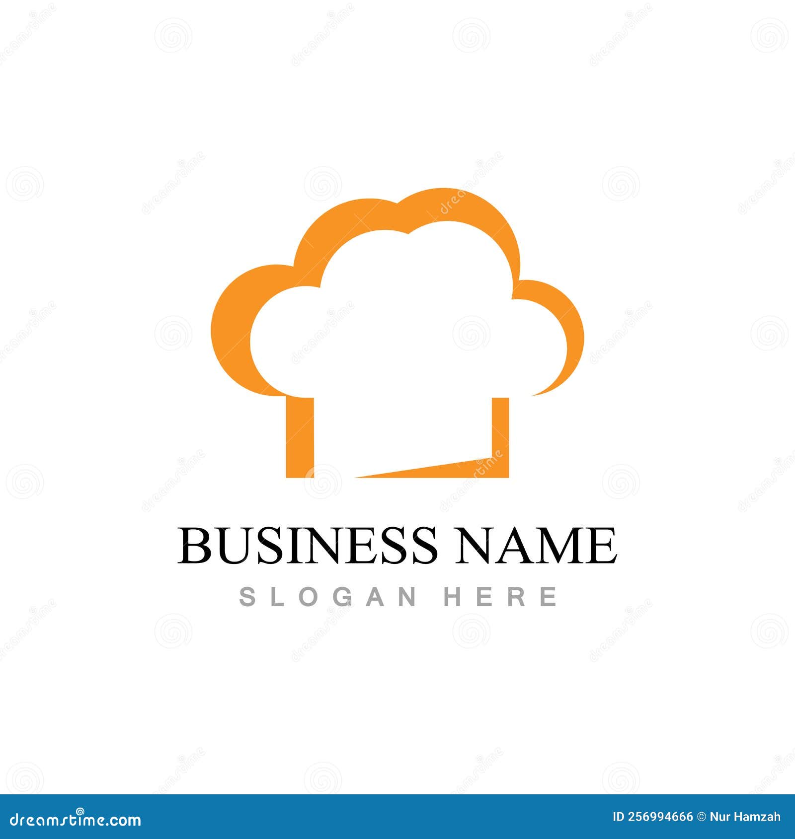 Chef Hat Logo Design with Vector Illustration Template Stock Vector ...