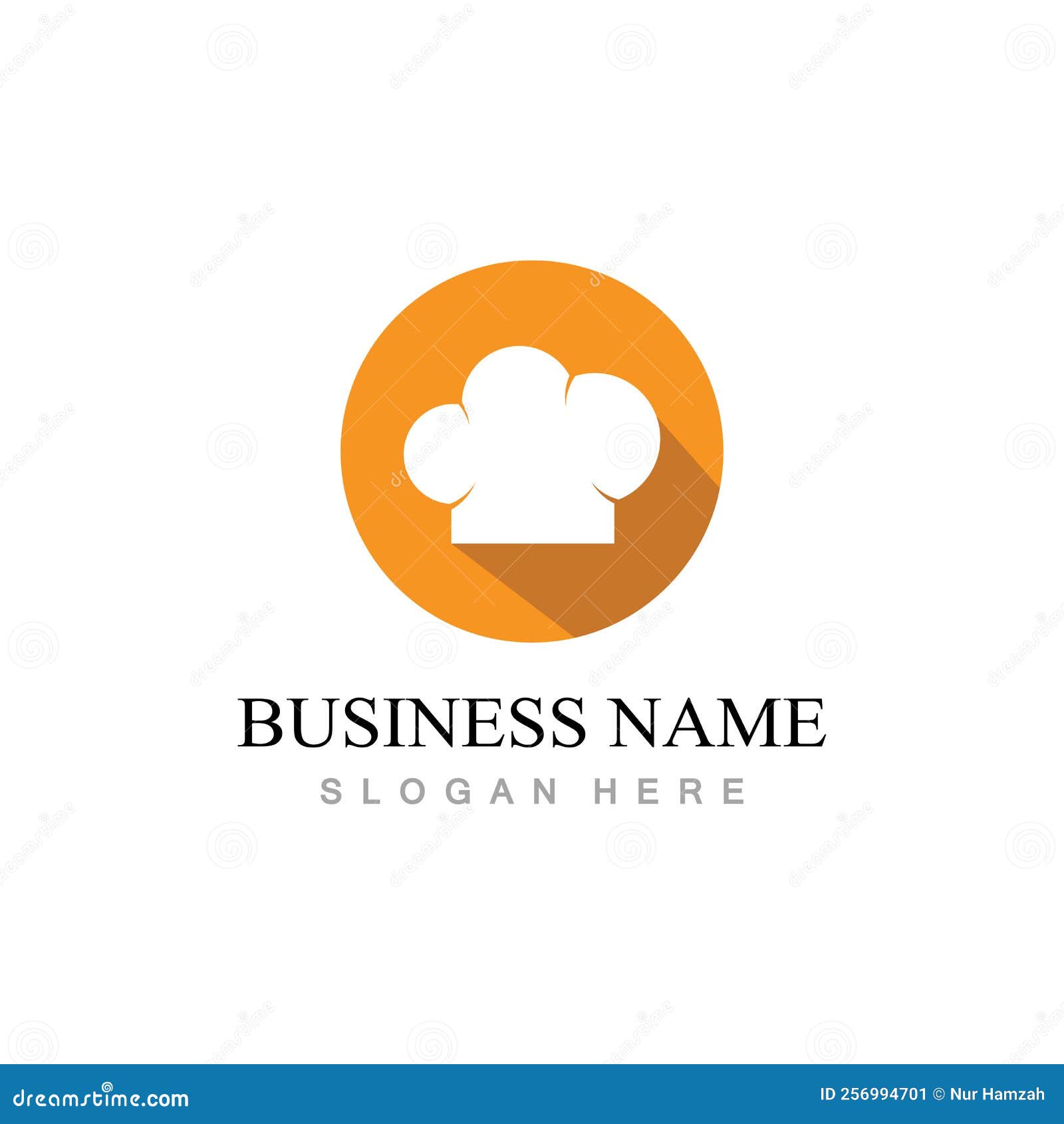 Chef Hat Logo Design with Vector Illustration Template Stock Vector ...