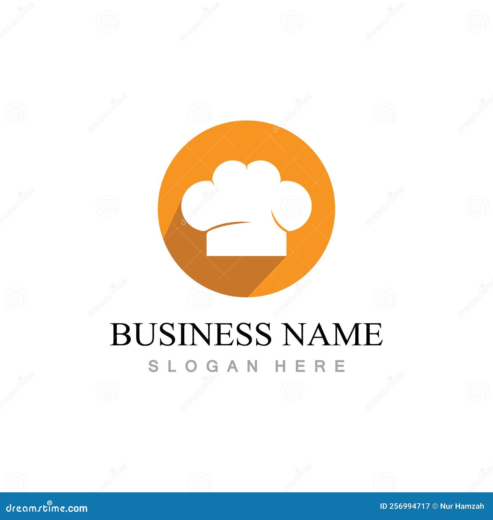 Chef Hat Logo Design with Vector Illustration Template Stock Vector ...