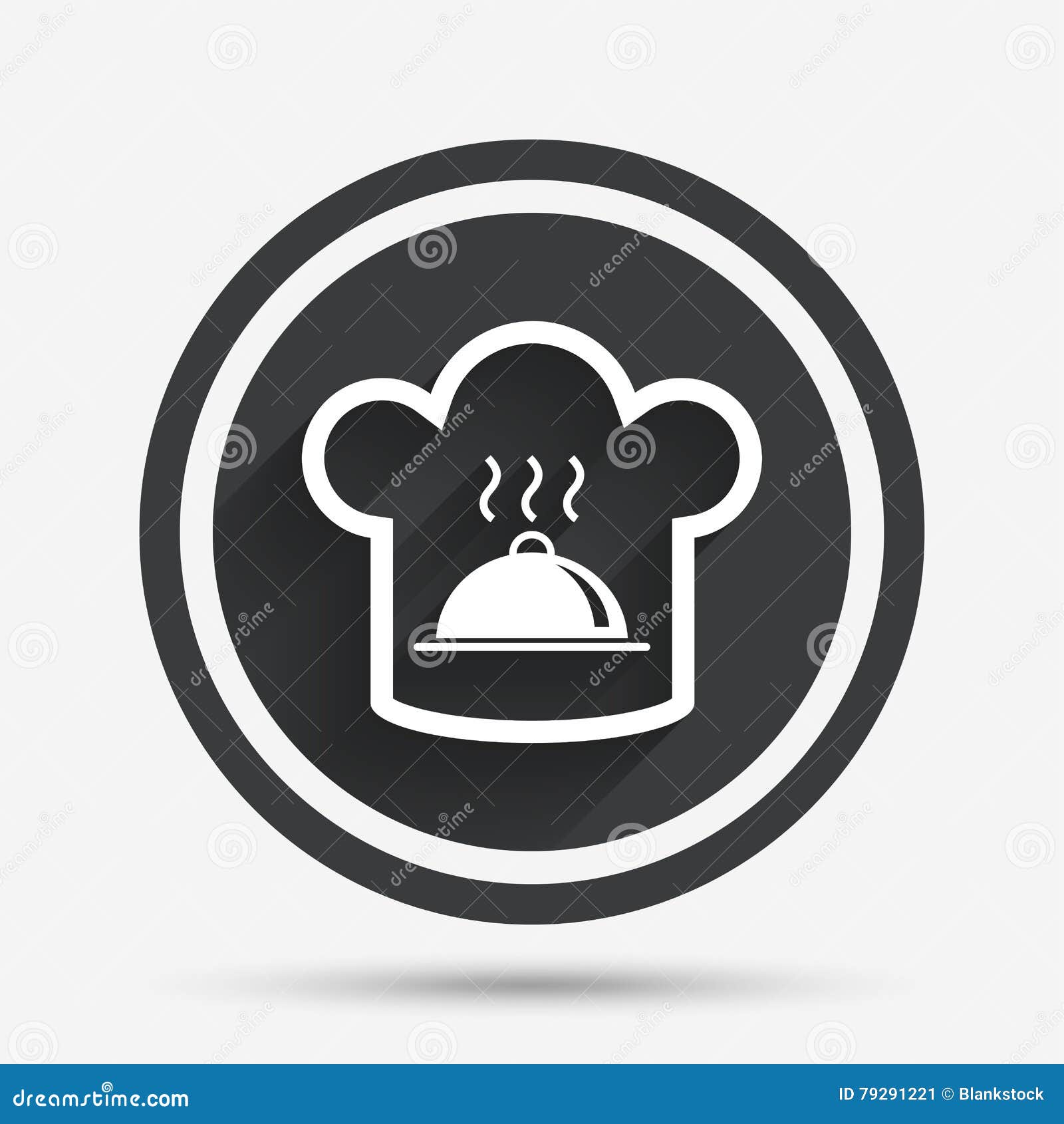 Chef Hat Sign Icon. Cooking Symbol Stock Vector - Illustration of seal ...