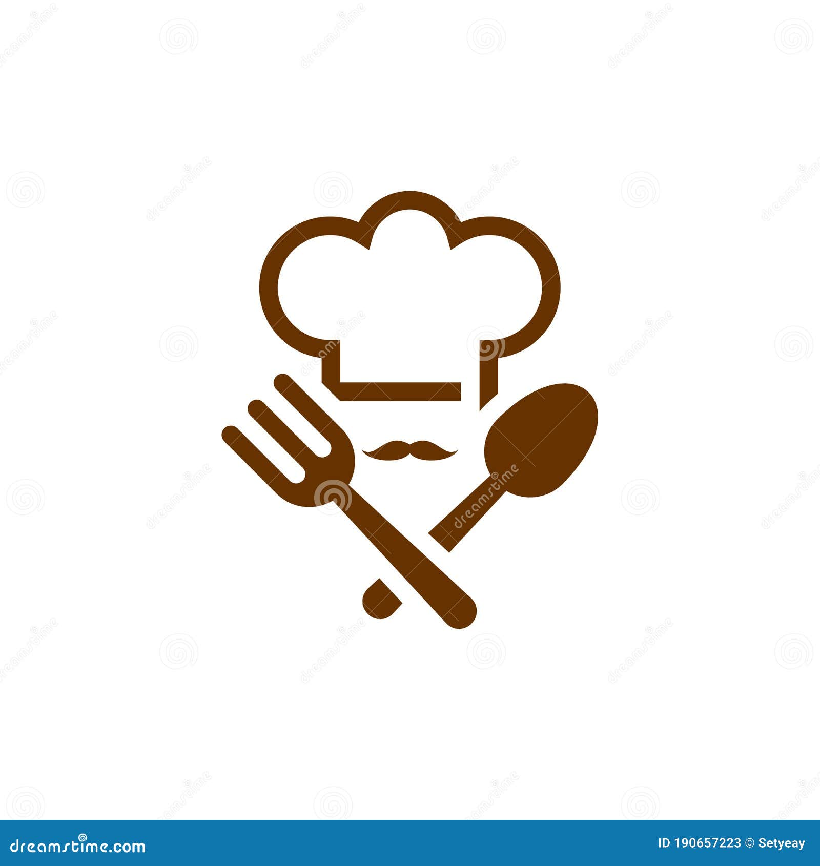 Chef Hat with Spoon and Fork Logo Design Template Vector, Icon Symbol ... Chef Hat with Spoon and Fork Logo Design Template Vector, Icon Symbol ...