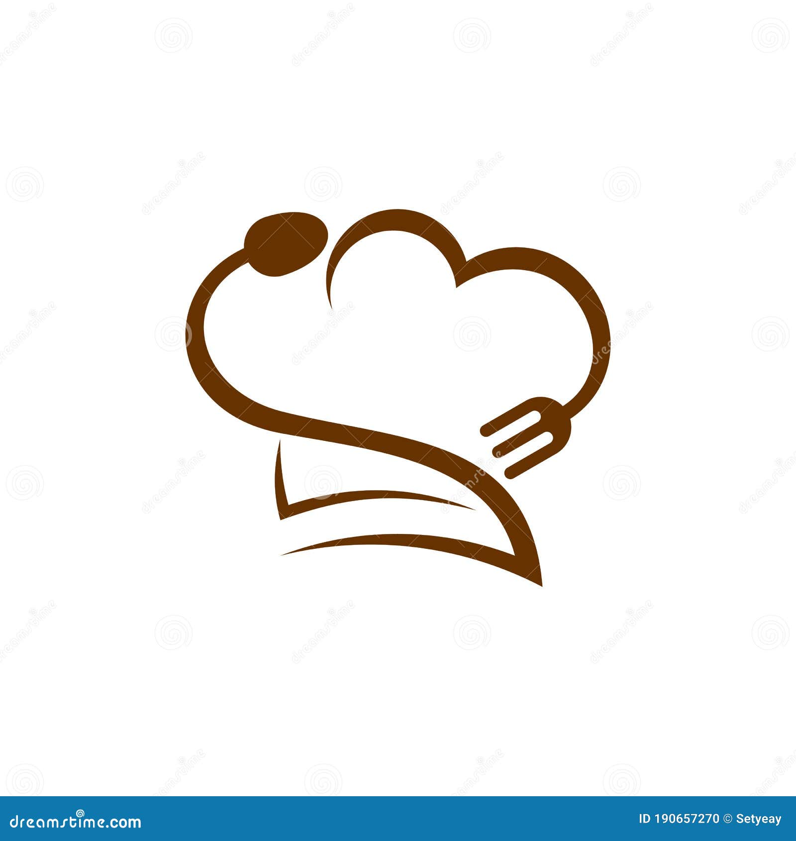 Chef Hat with Spoon and Fork Logo Design Template Vector, Icon Symbol ... Chef Hat with Spoon and Fork Logo Design Template Vector, Icon Symbol ...