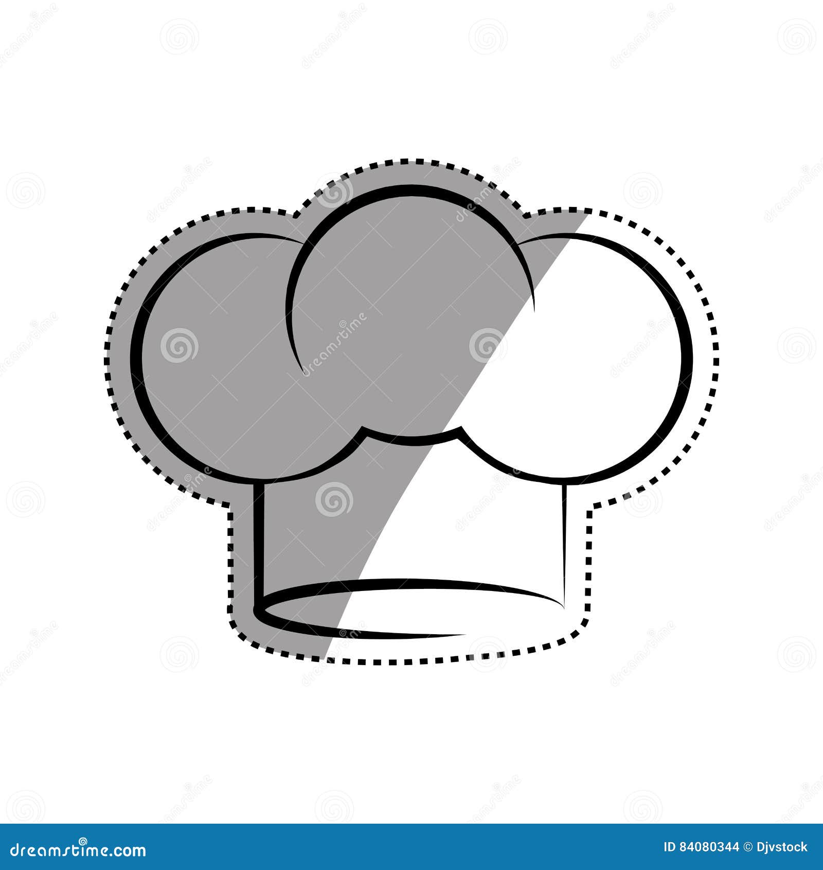 Chef hat symbol stock illustration. Illustration of concept - 84080344