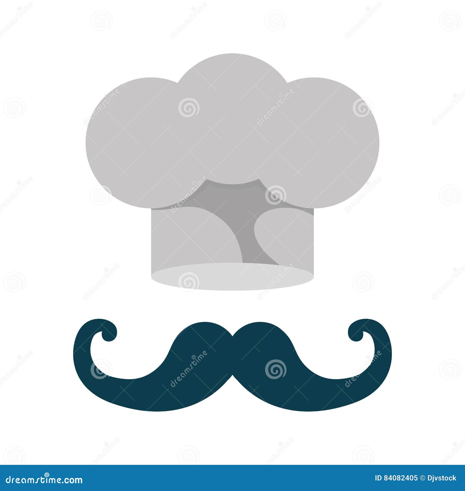 Chef hat symbol stock illustration. Illustration of cook - 84082405