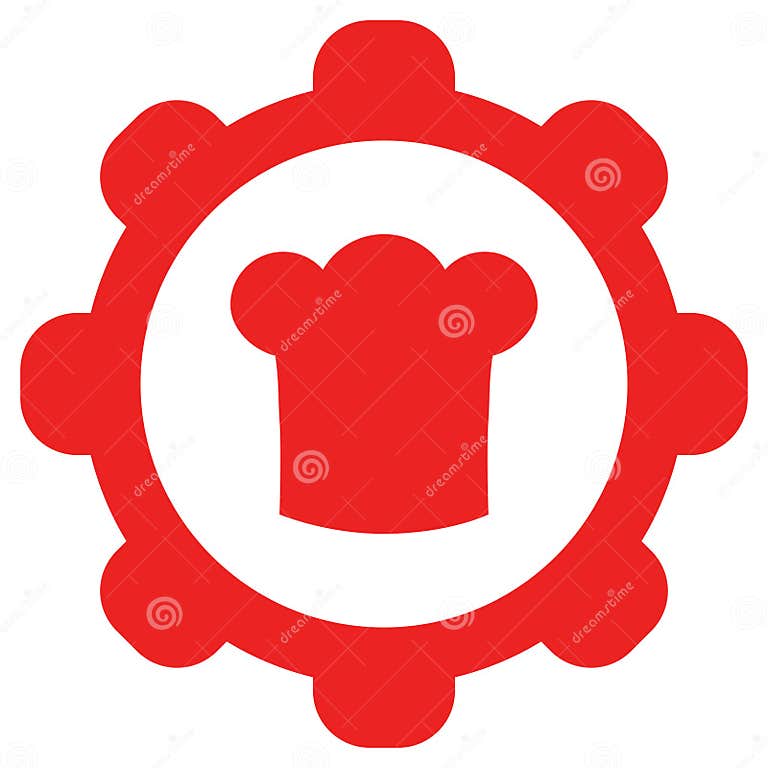 Chef hat and wheel stock vector. Illustration of cooking - 244730818