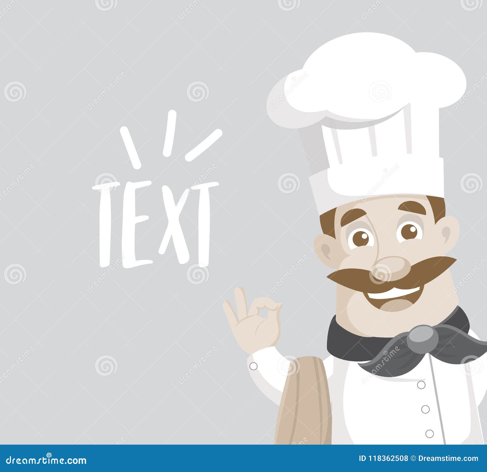 Chef Best Pose Vector Illustration Design Stock Vector - Illustration ...