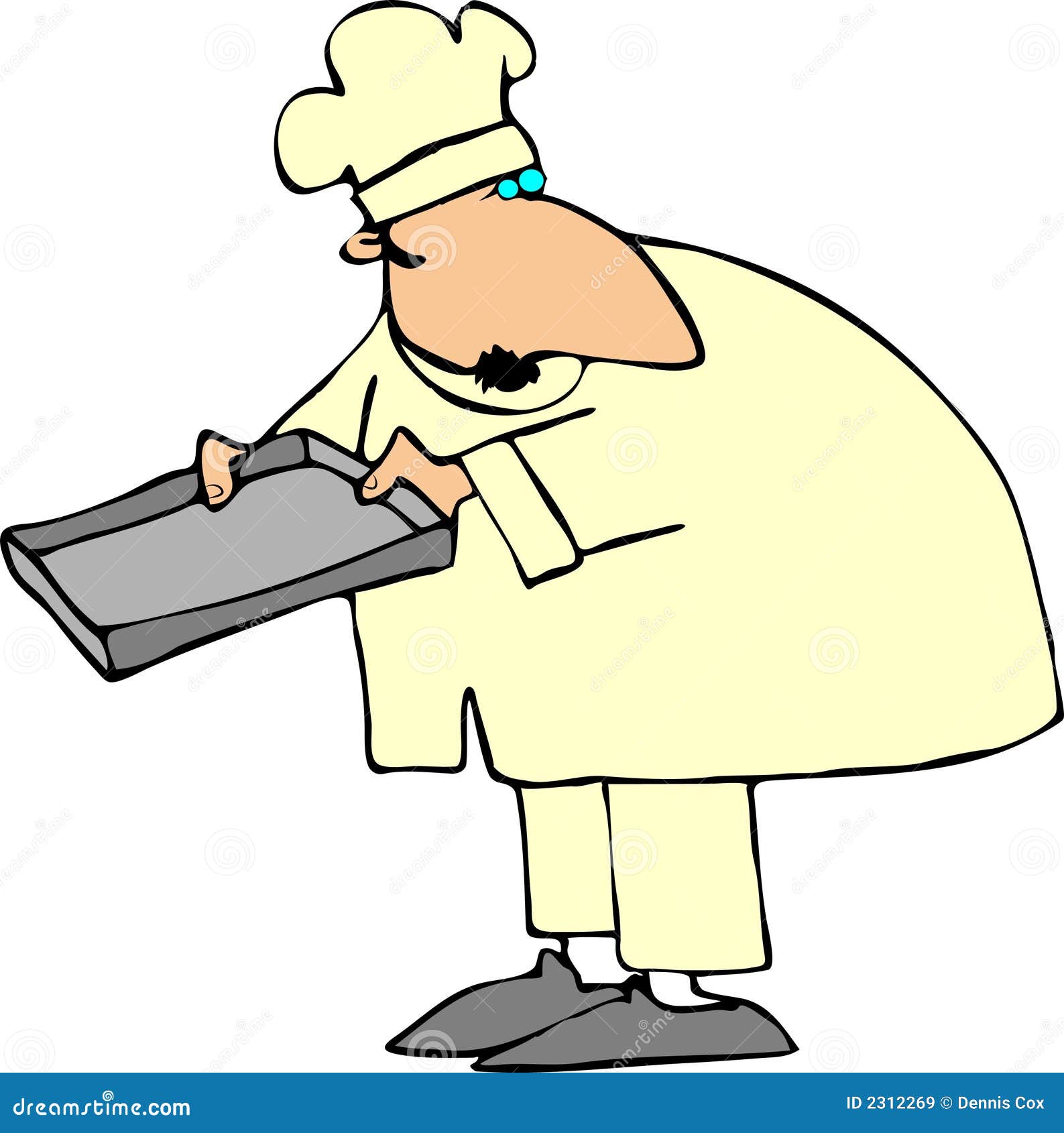 Baking Sheet Royalty-Free Cartoon | CartoonDealer.com #666080
