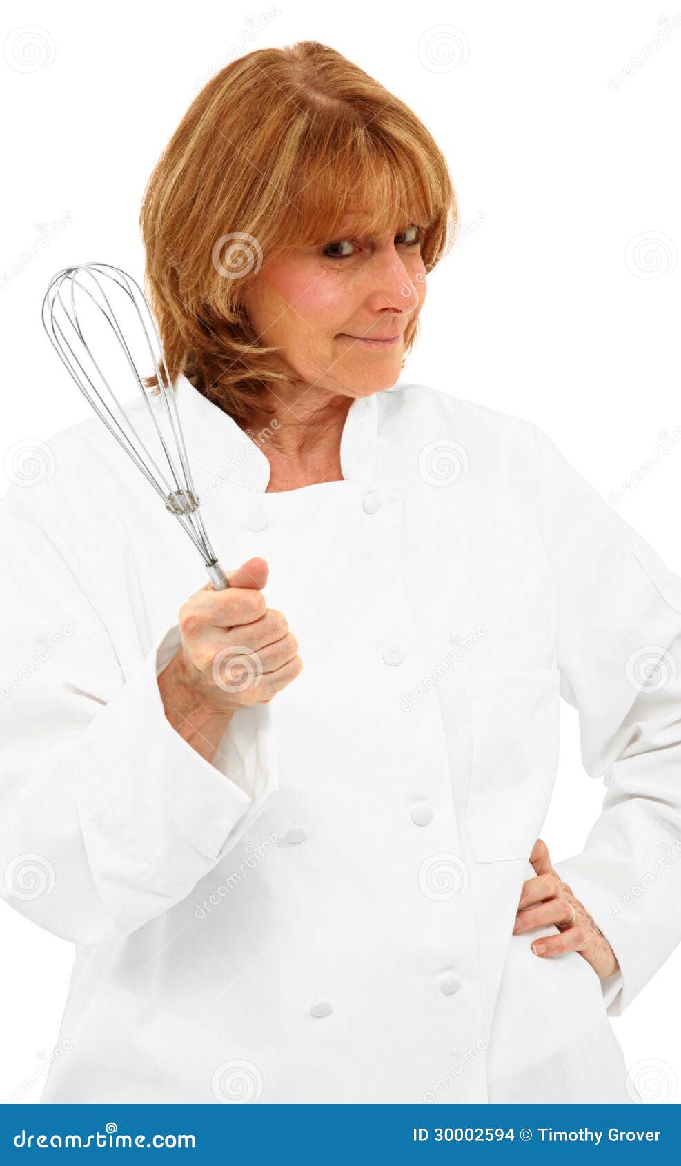 Chef Holding Whisk stock photo. Image of culinary, looking - 30002594