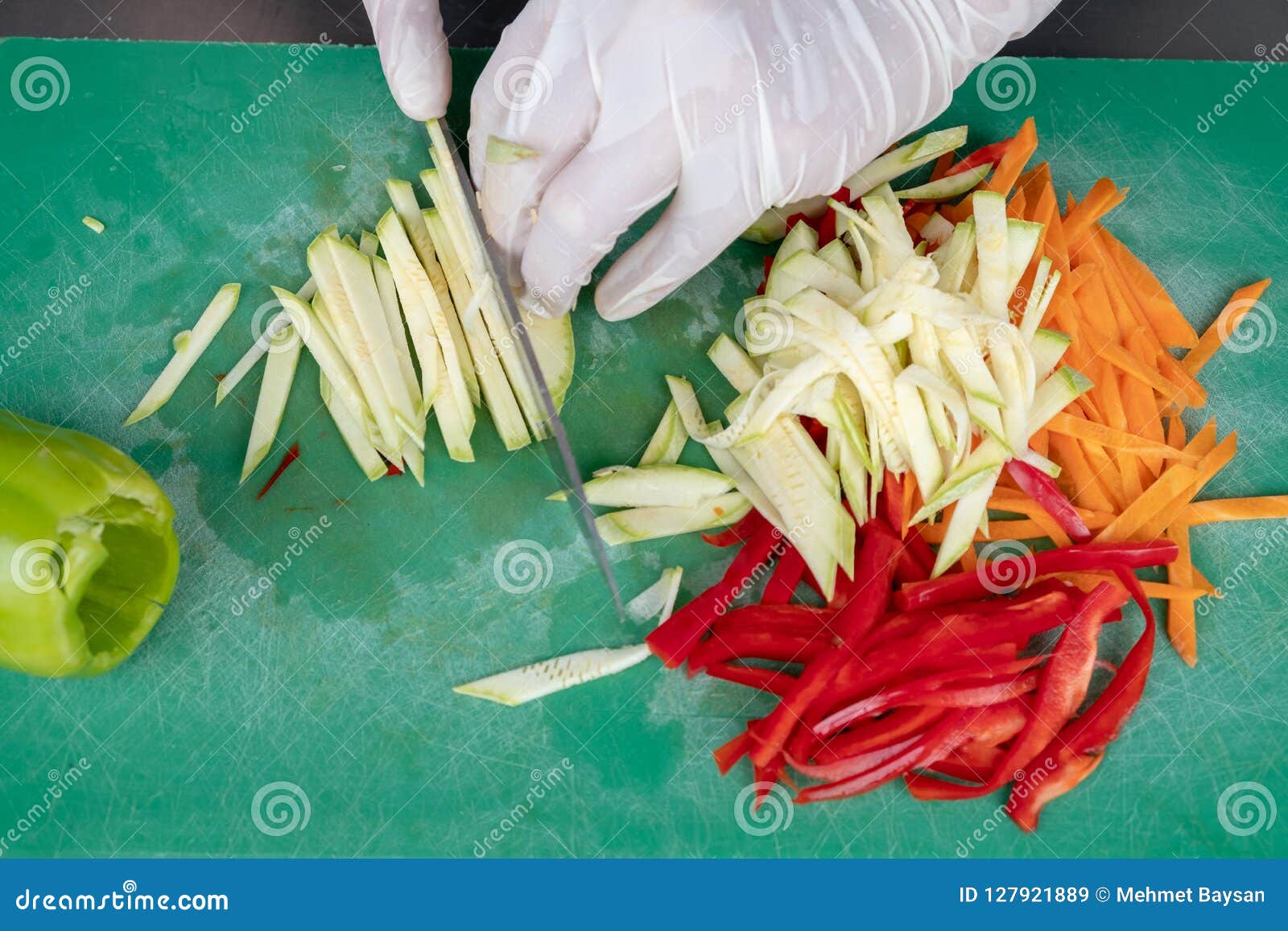 Chef in Hotel or Restaurant Kitchen Cooking only Hands Stock Image ...
