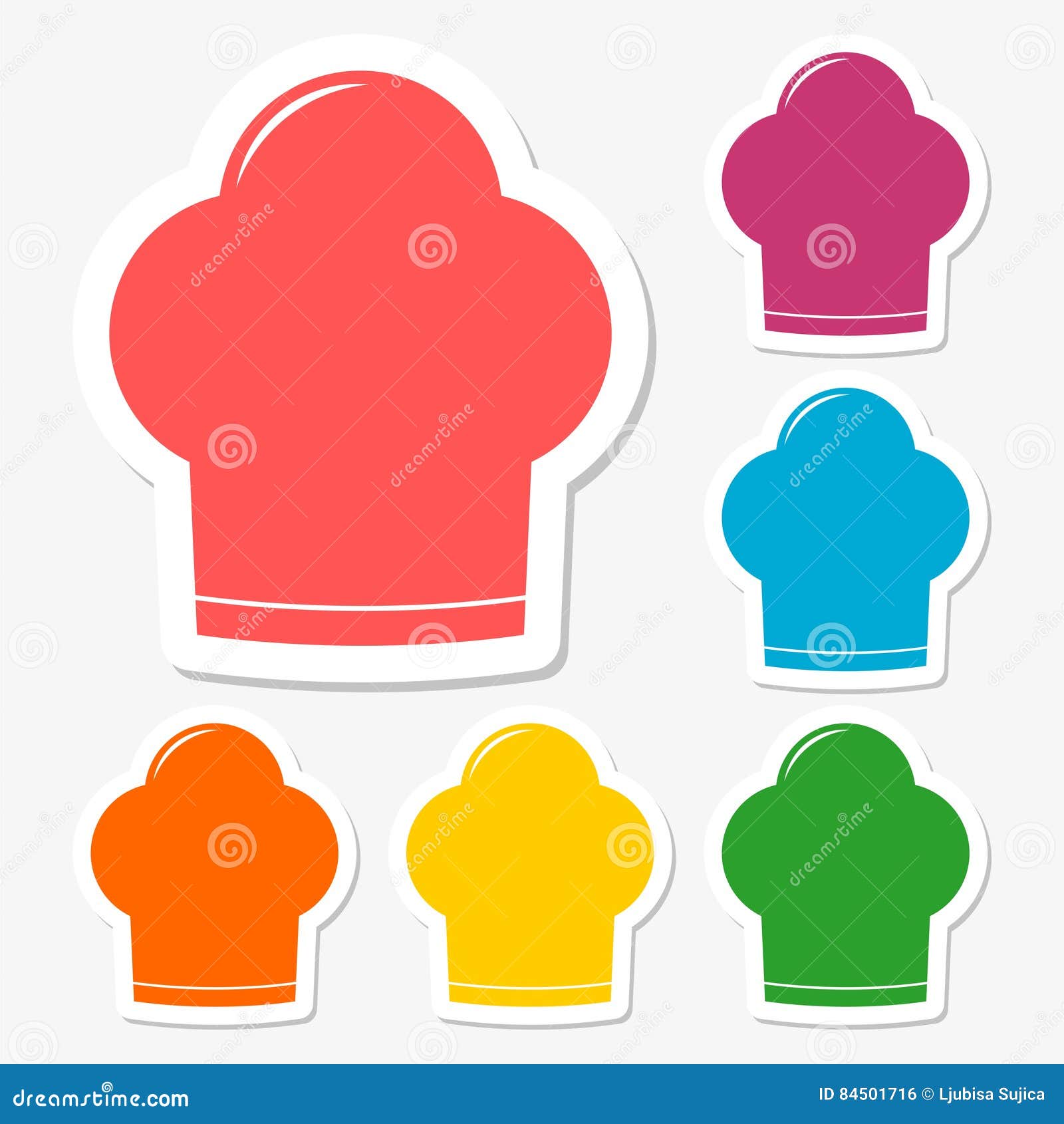 Chef icon set stock illustration. Illustration of flavor - 84501716