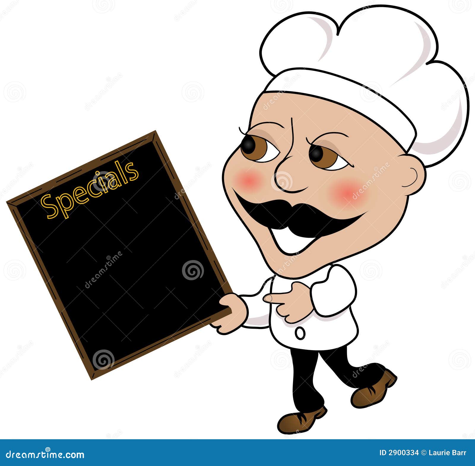 Chef Illustration stock illustration. Illustration of sign - 2900334