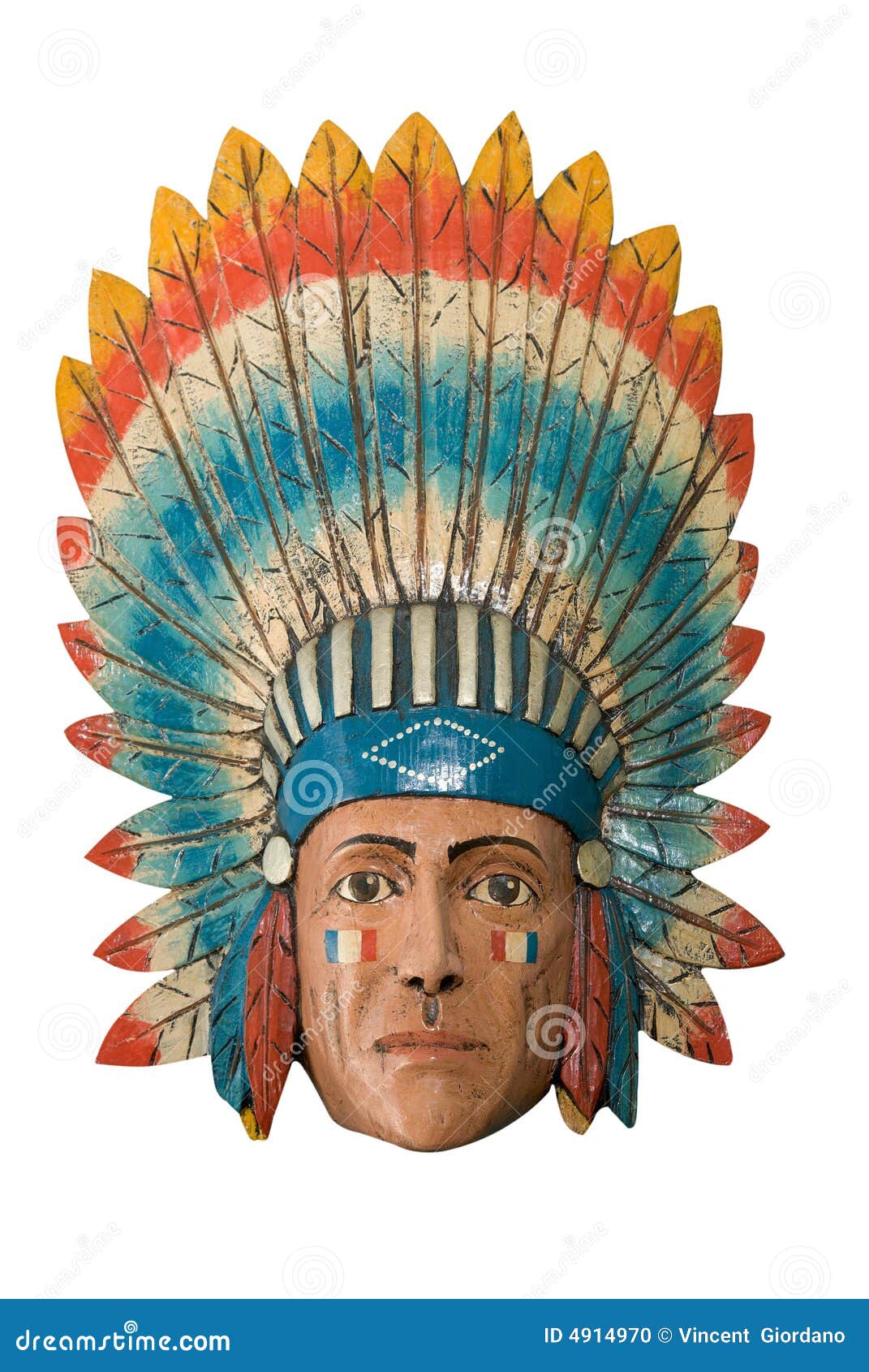 Chef indien en bois photo stock. Image du gens, homme - 4914970