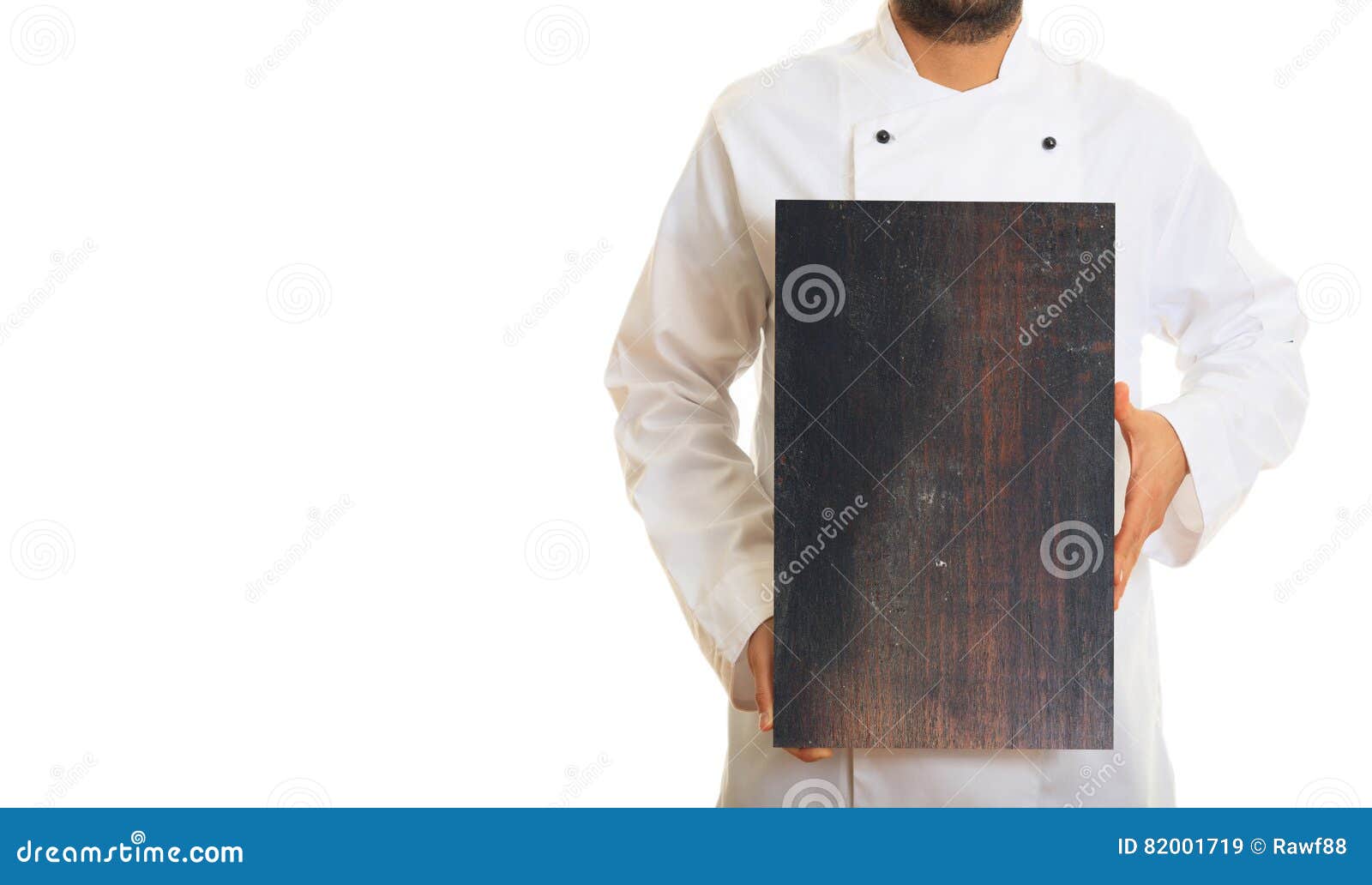 Chef Isolated on White Background Stock Image - Image of blank ...