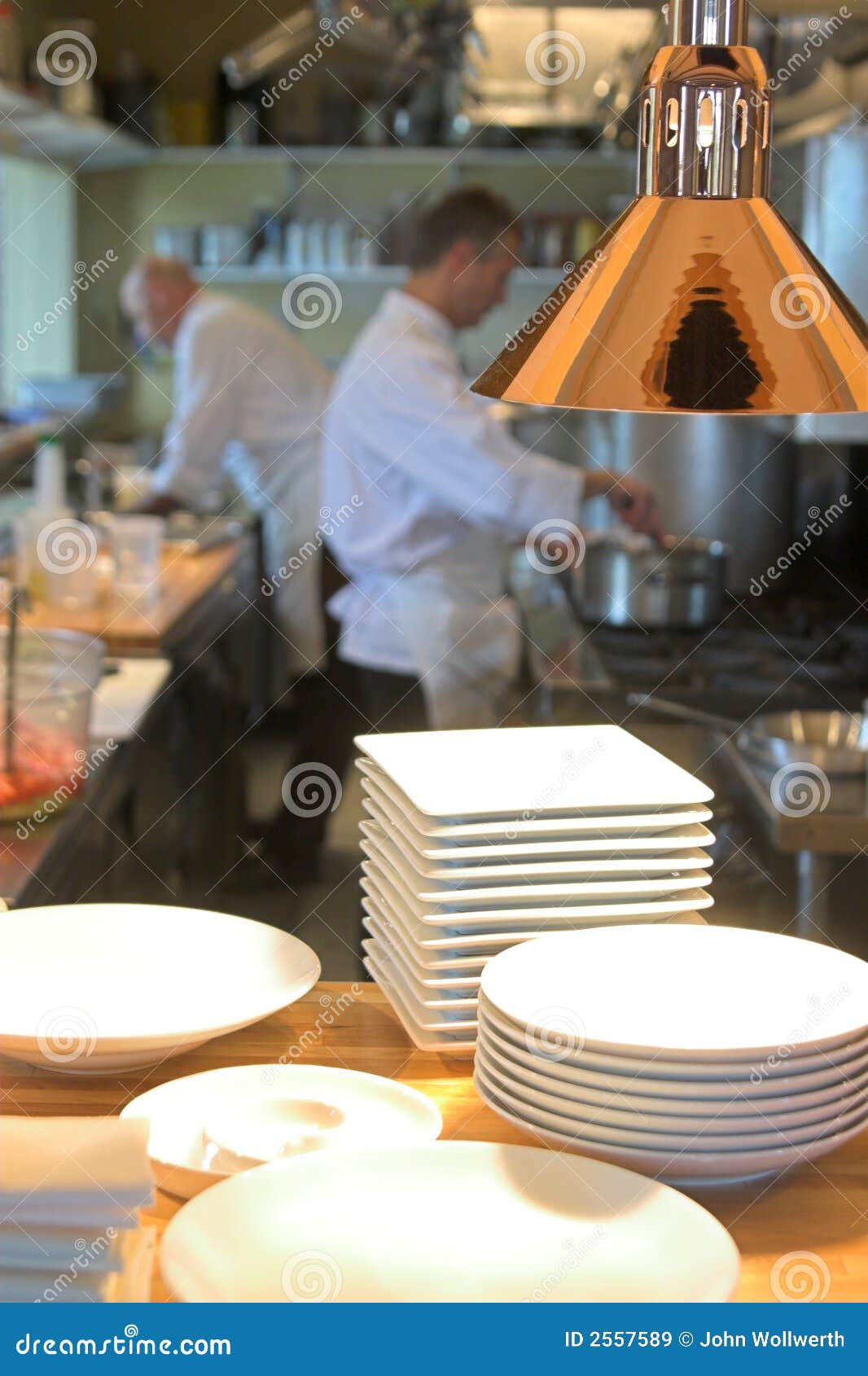 Chef and kitchen stock image. Image of cook, business - 2557589