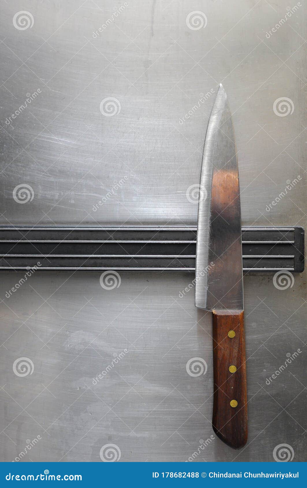 A chef kitchen knife stock photo. Image of background - 178682488