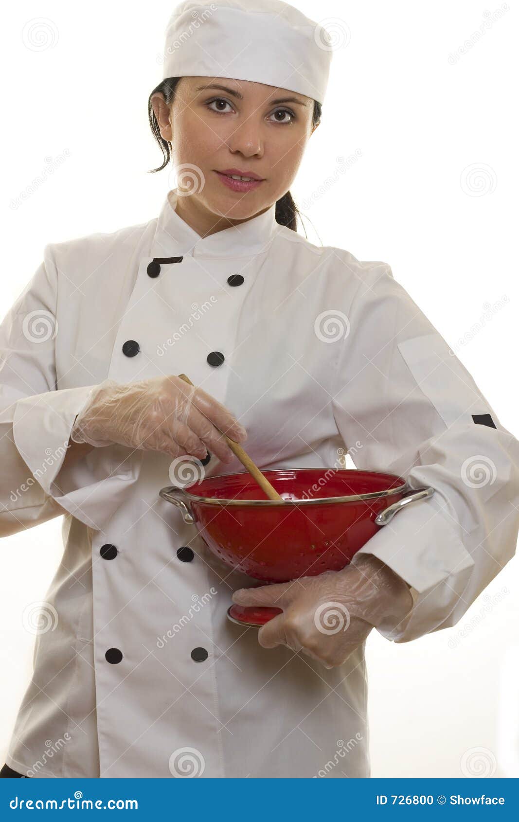 Chef with Kitchen Utensils stock photo. Image of cafe, colander - 726800