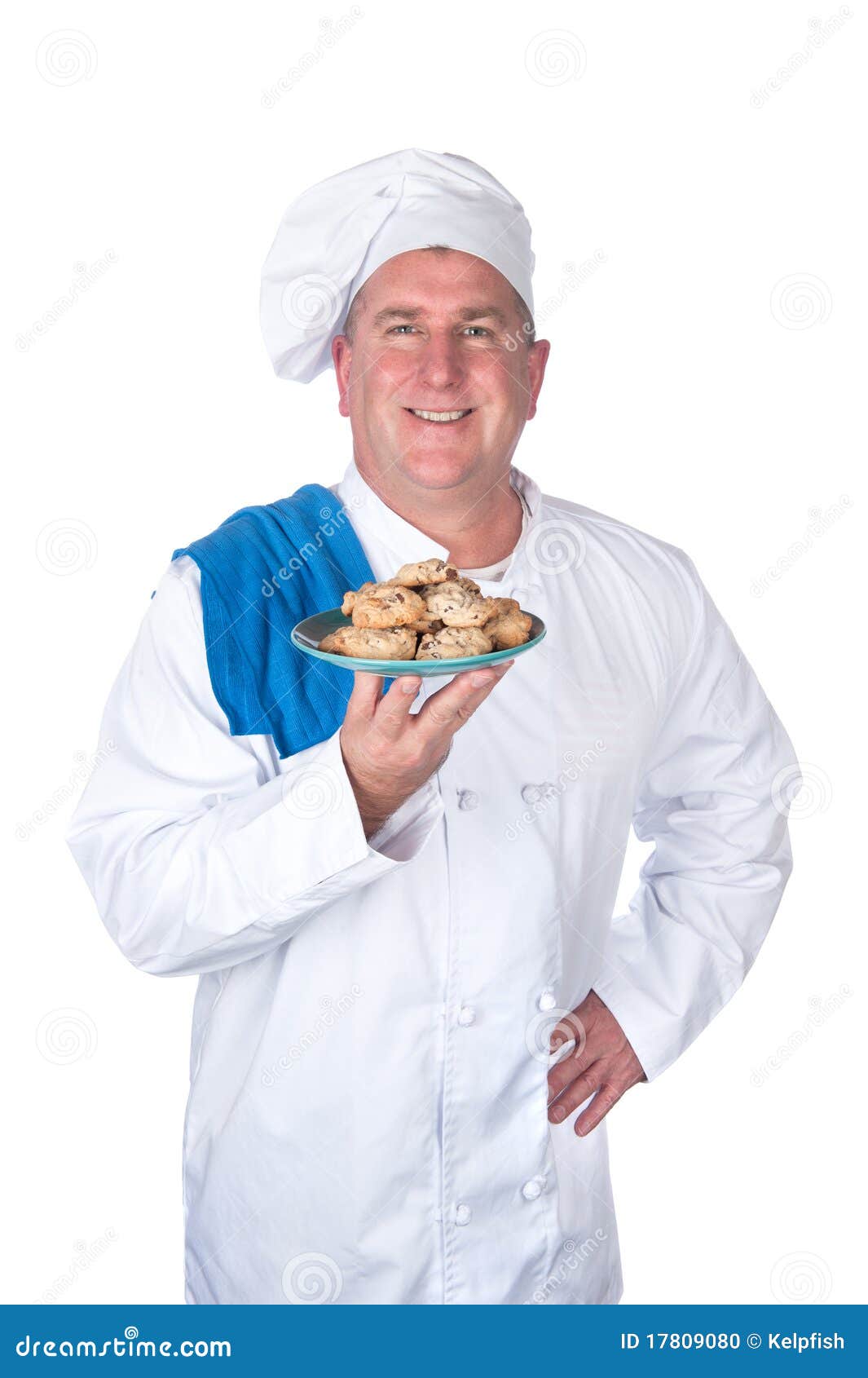 Chef-kok stock foto. Image of achtergrond, volwassen - 17809080