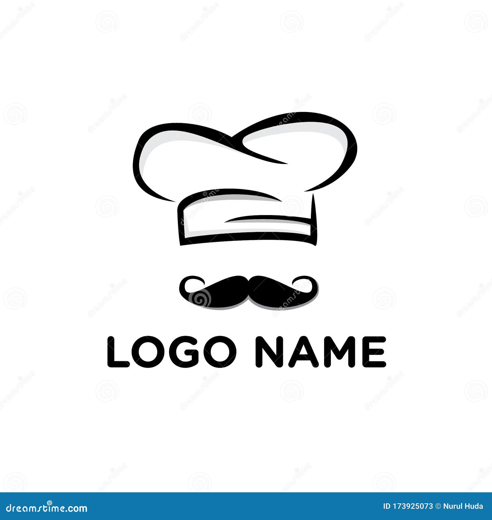 Chef logo design vector stock vector. Illustration of graphic - 173925073