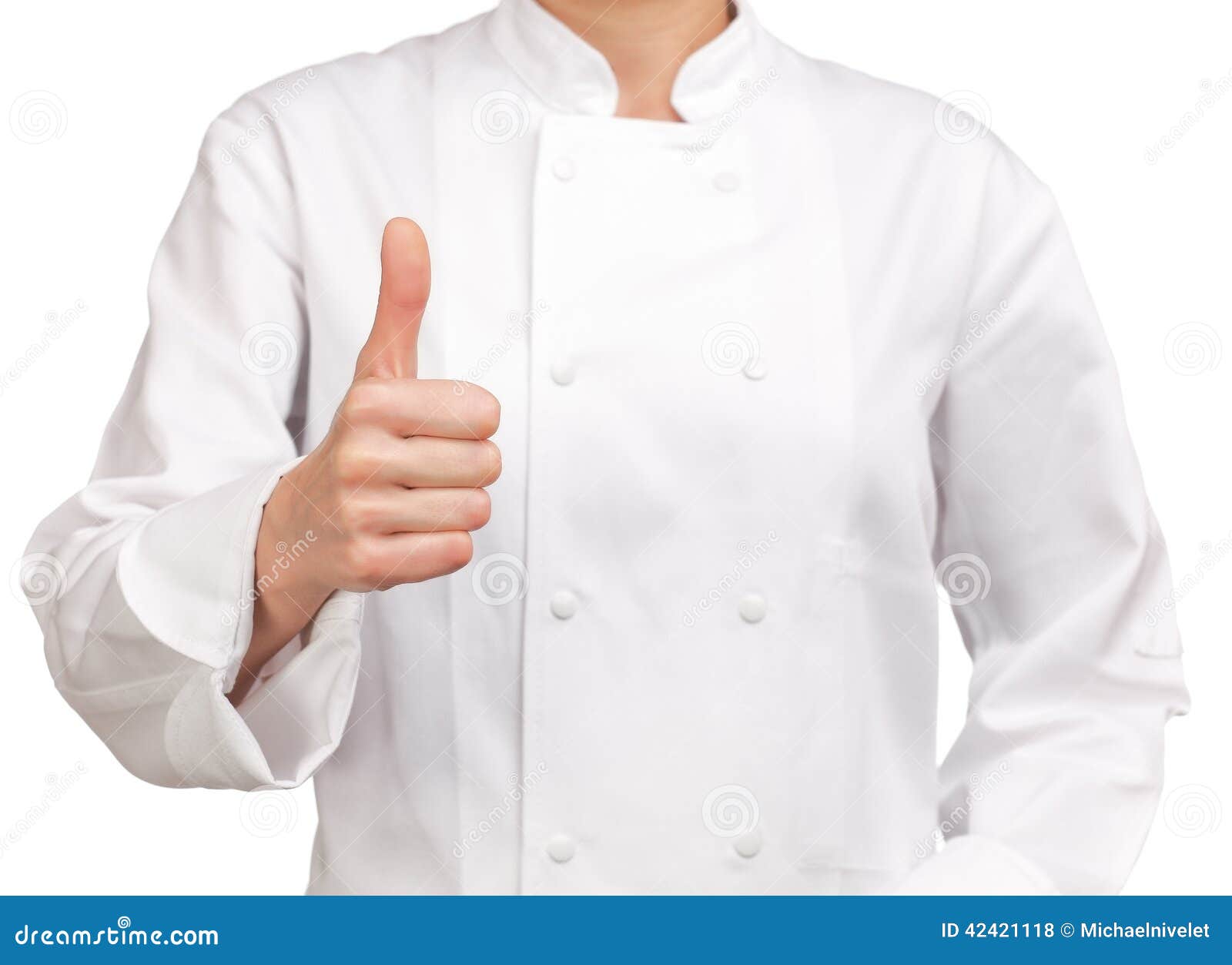 Chef making hand sign OK stock photo. Image of making - 42421118