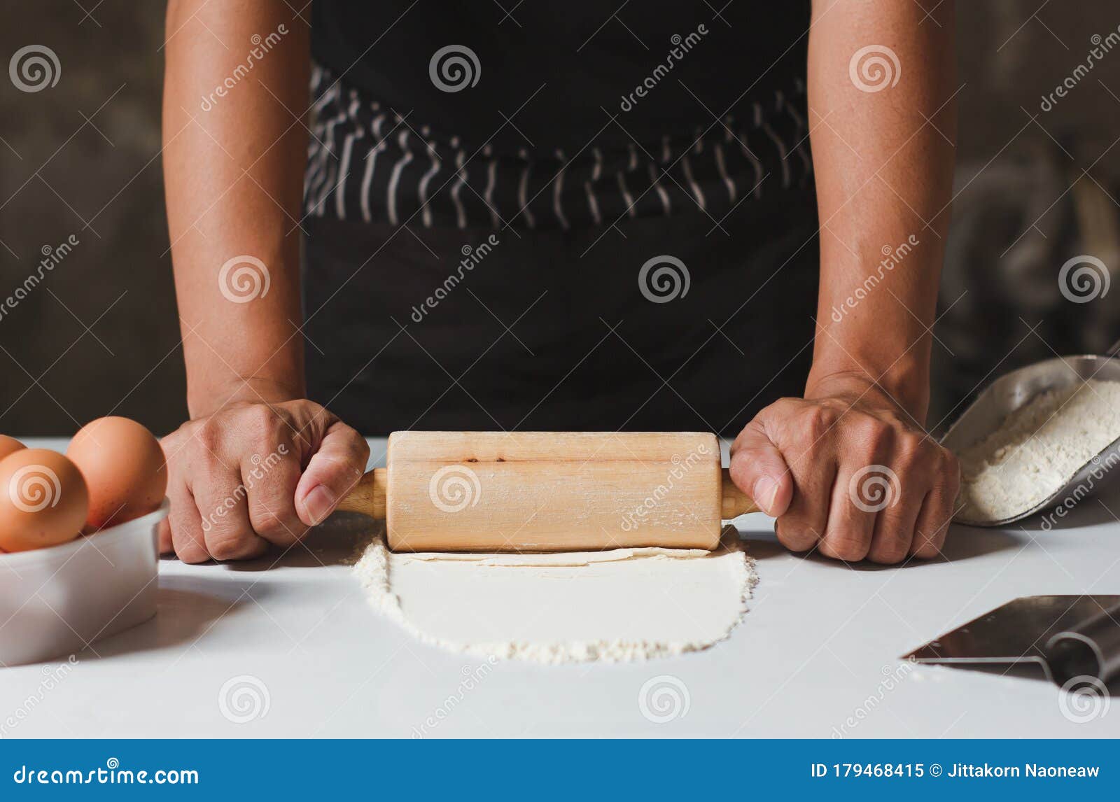 Homemade bread stock image. Image of flour, chef, freshness - 179468415
