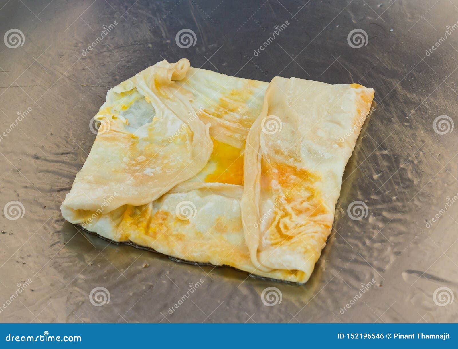 Making Roti Indian Chapati On Roti Tawa Made Of Wheat Stock Image ...