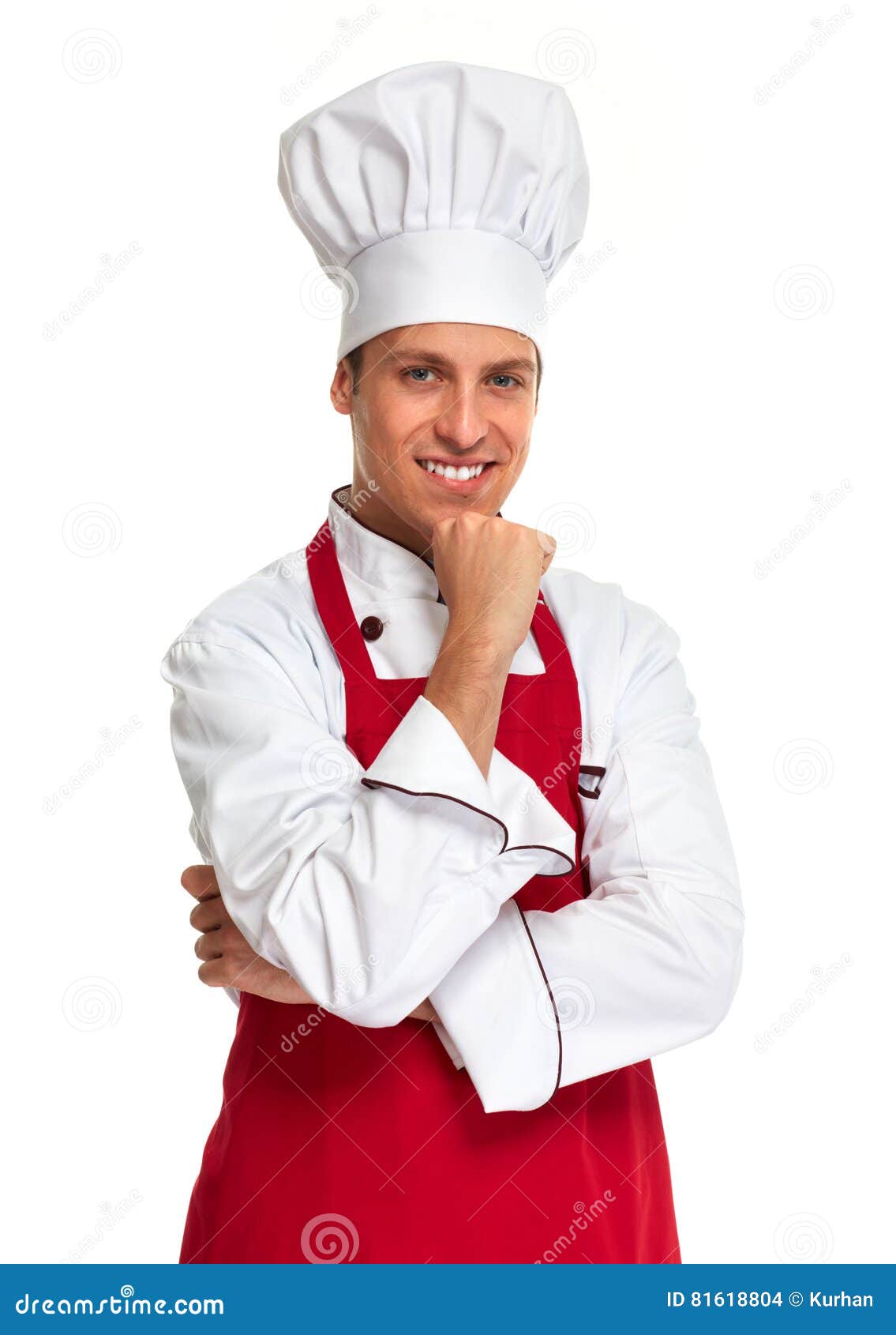 Chef man. stock photo. Image of healthy, male, baking - 81618804