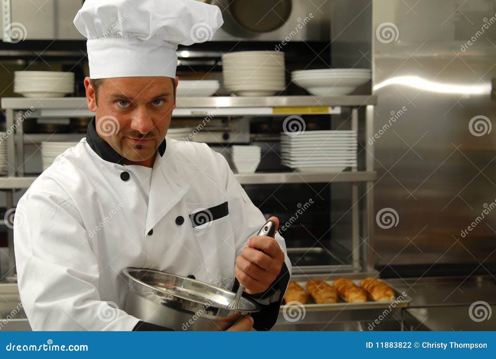 Chef mixing food stock photo. Image of adult, masculine - 11883822