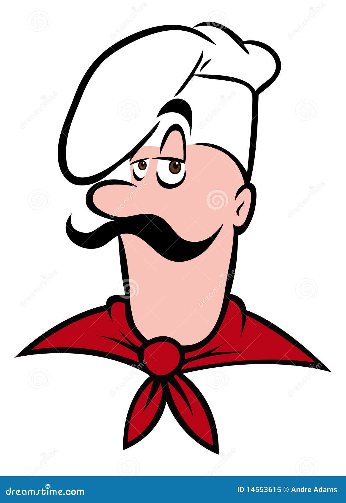 Chef mustache stock illustration. Illustration of dude - 14553615