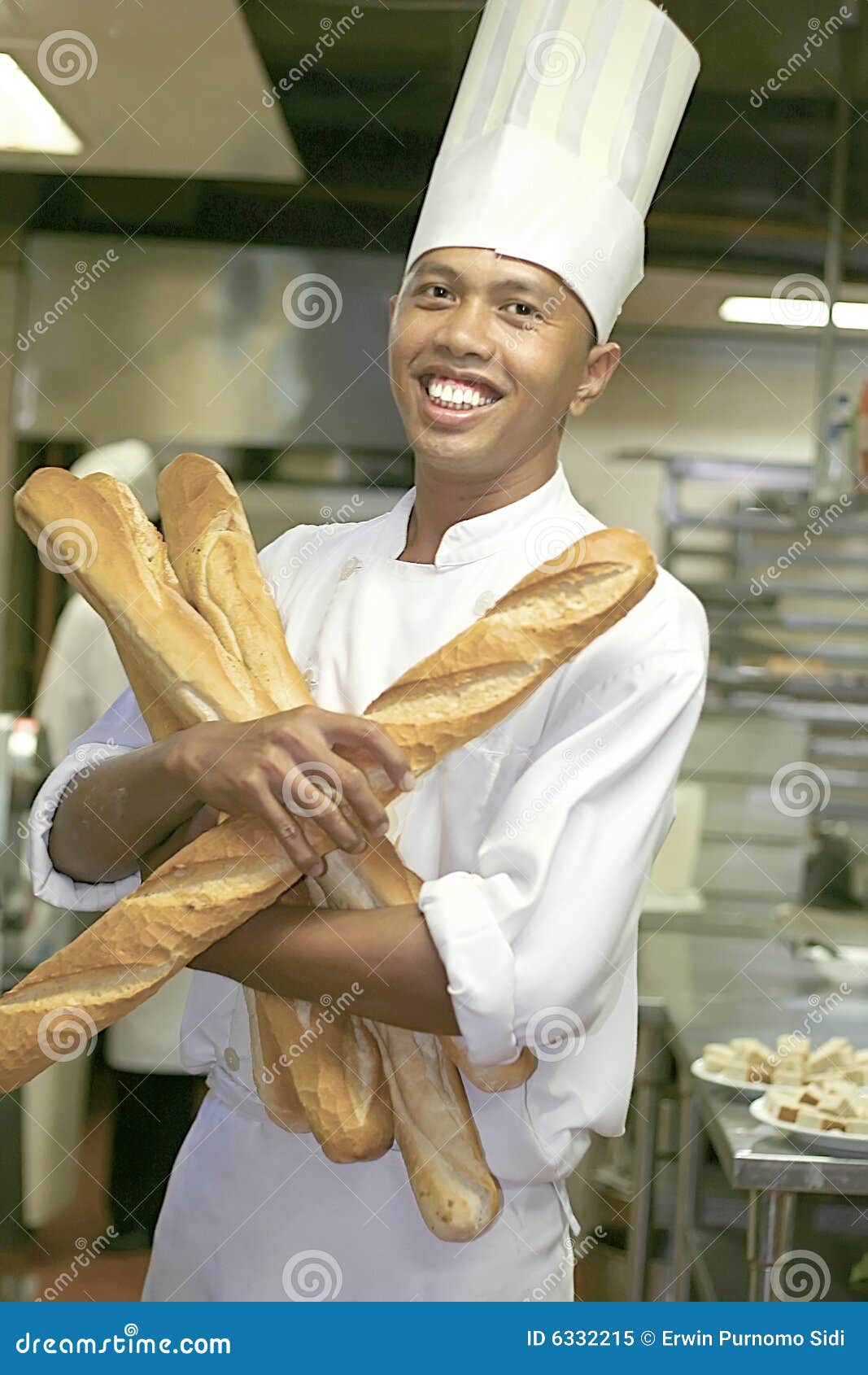 Chef pastry stock image. Image of french, bakery, work - 6332215