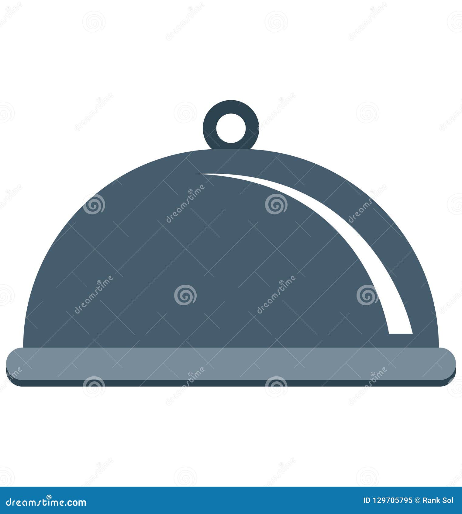 Chef Platter Vector Isolated Vector Icons that Can Be Easily Modified ...