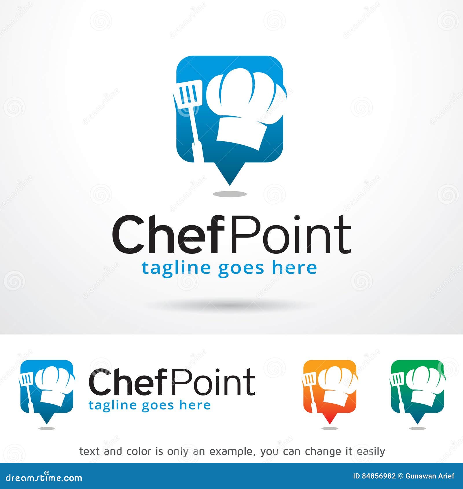 Chef Point Logo Template Design Vector Stock Vector - Illustration of ...