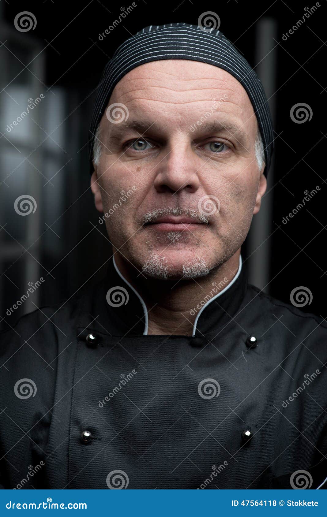Chef portrait stock photo. Image of mature, confidence - 47564118