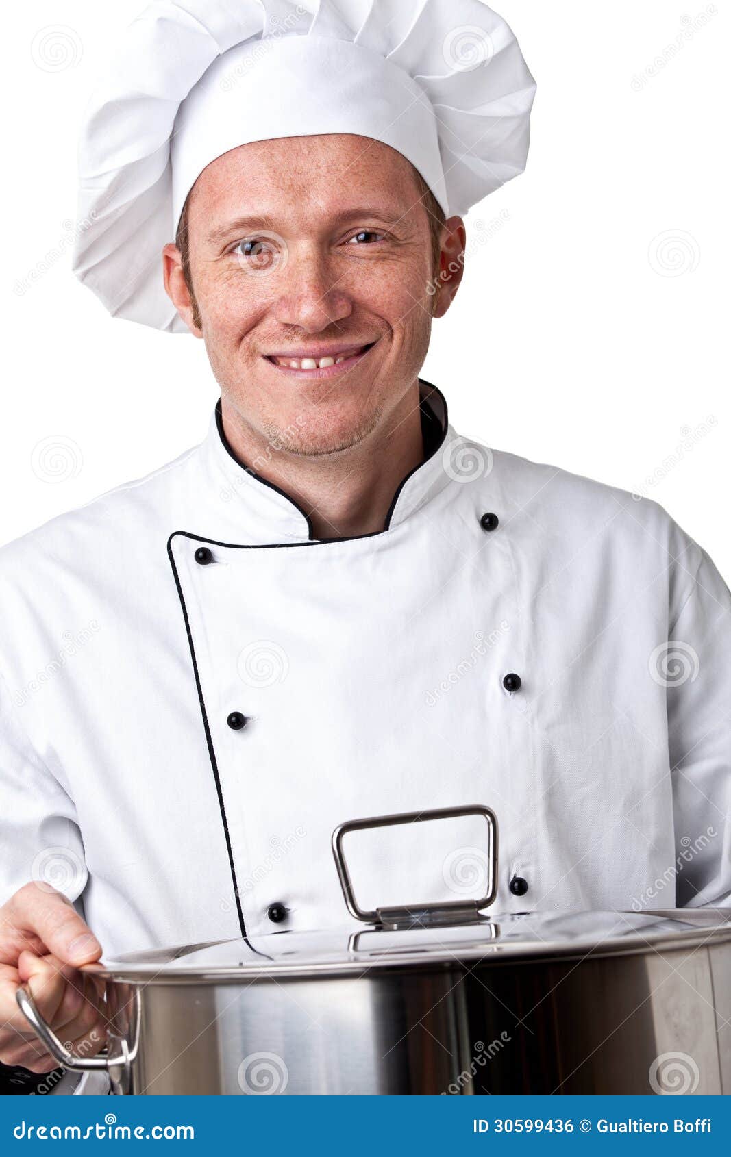 Chef portrait stock photo. Image of cheerful, happy, human - 30599436