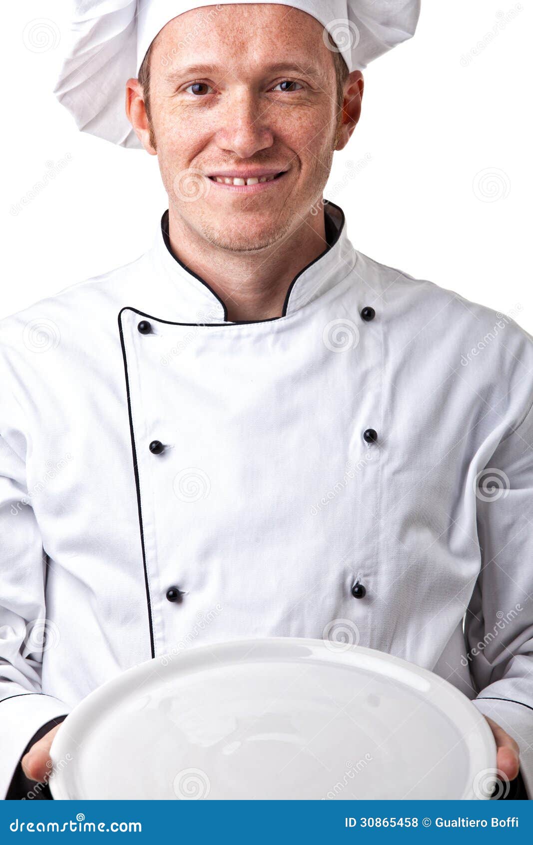 Chef portrait stock photo. Image of adult, isolated, happiness - 30865458