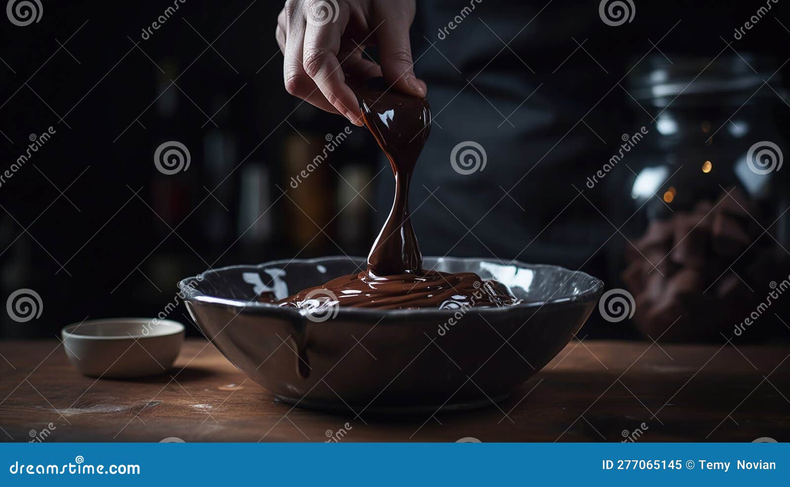 Pouring Melted Butter Royalty-Free Stock Image | CartoonDealer.com ...