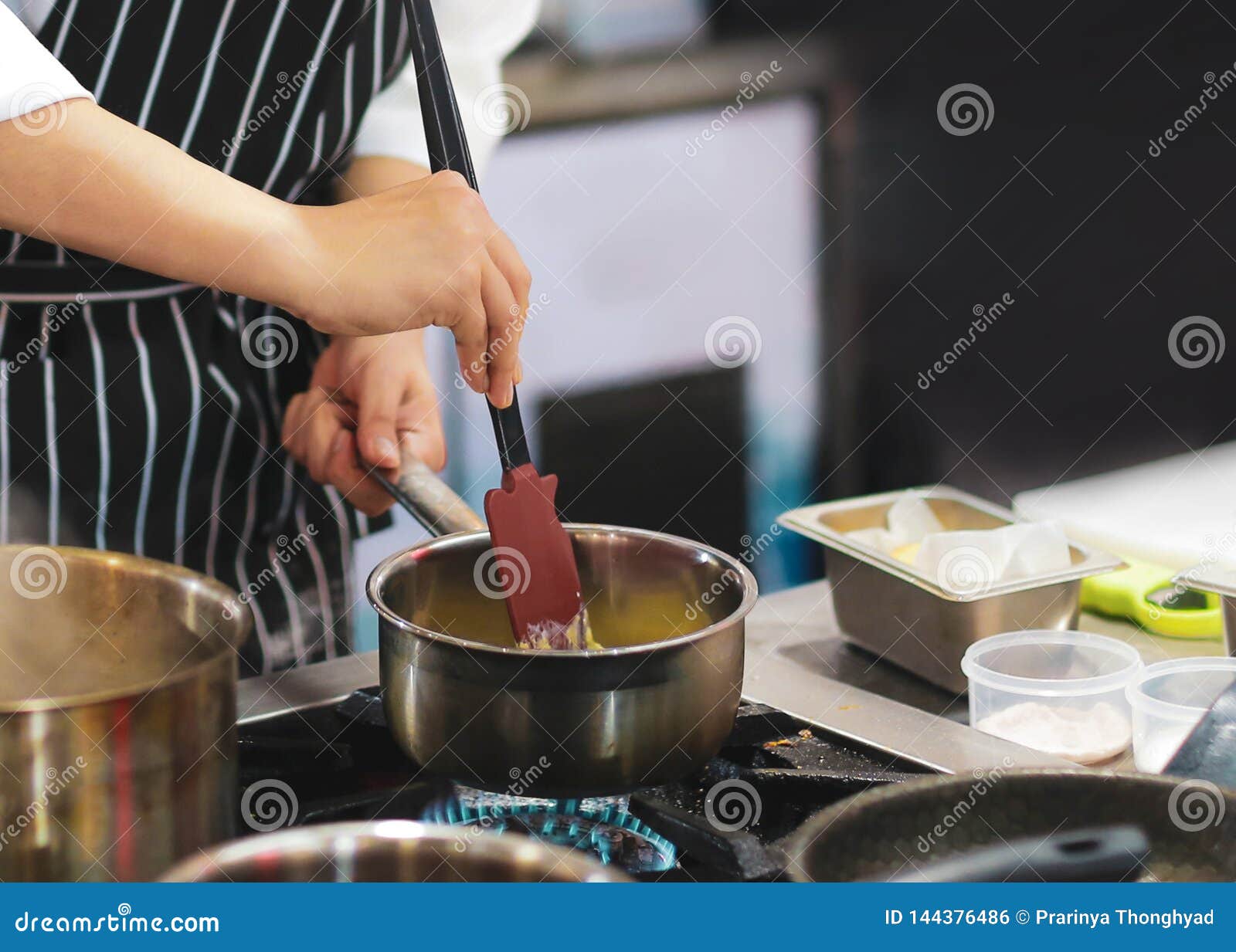 Chef Preparing Food, Meal, in the Kitchen, Chef Cooking, Chef ...