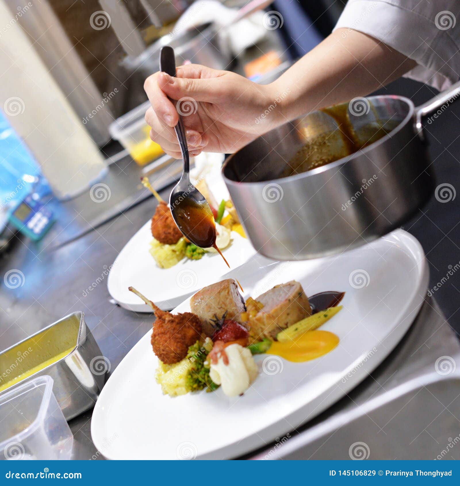 Chef Preparing Food, Meal, In The Kitchen, Chef Cooking, Chef ...