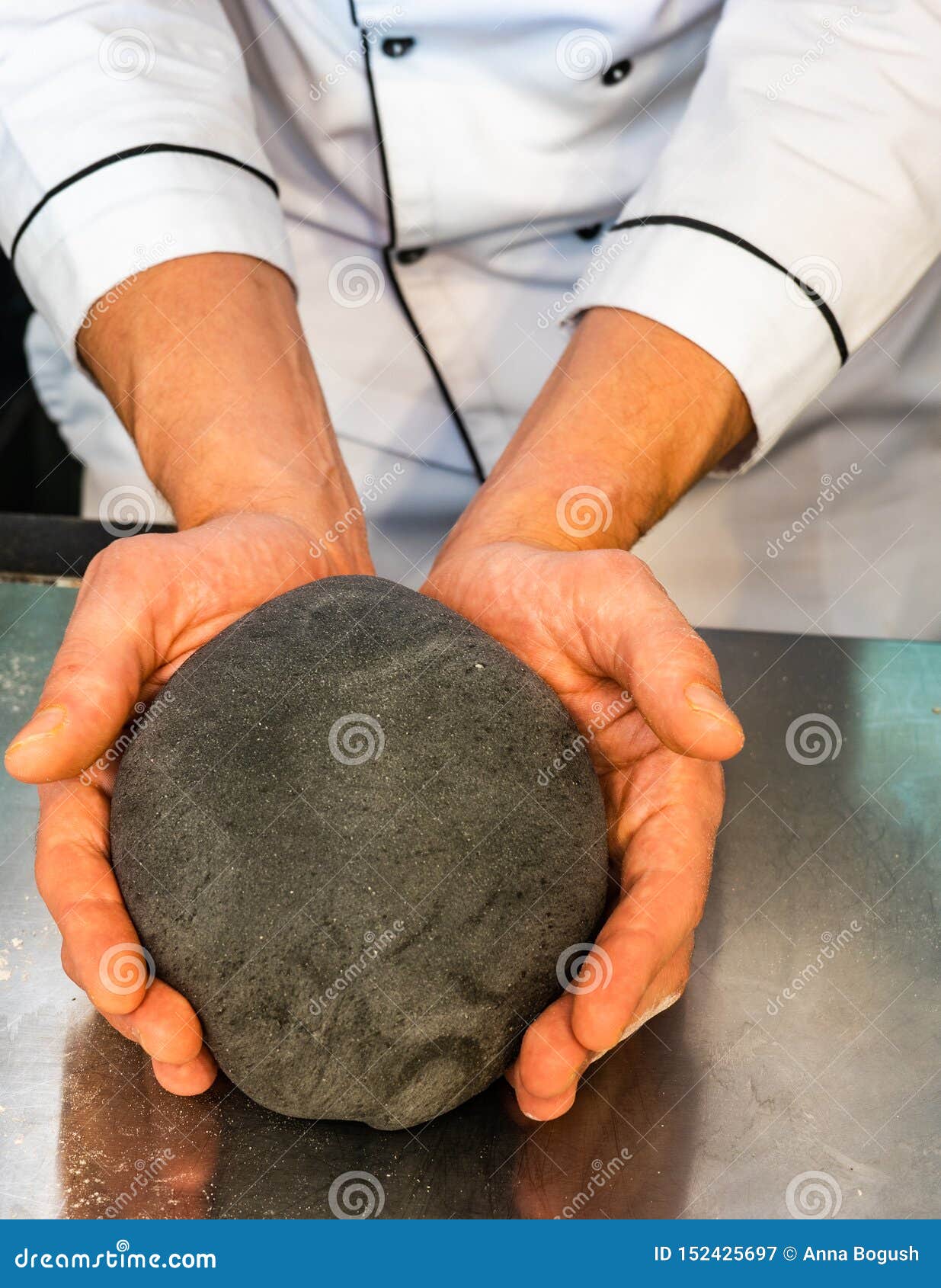 Pasta making process stock image. Image of copy, cook - 152425697