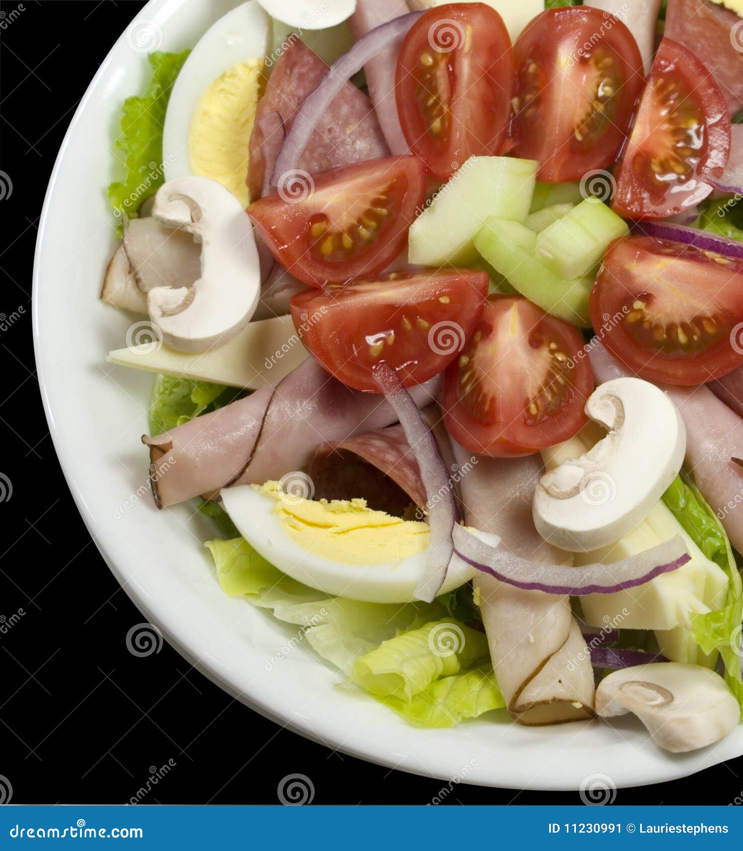 Chef s Salad stock image. Image of diet, meal, green - 11230991