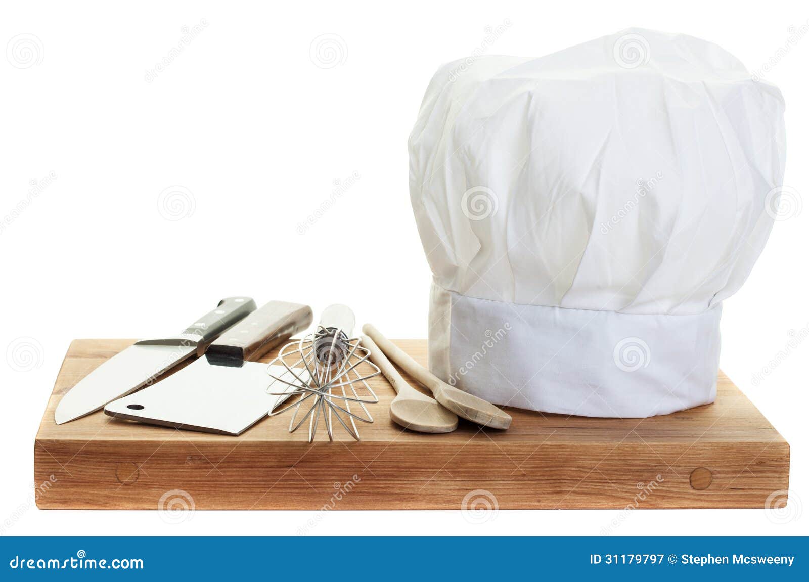 Chef s tools stock image. Image of toque, traditional - 31179797