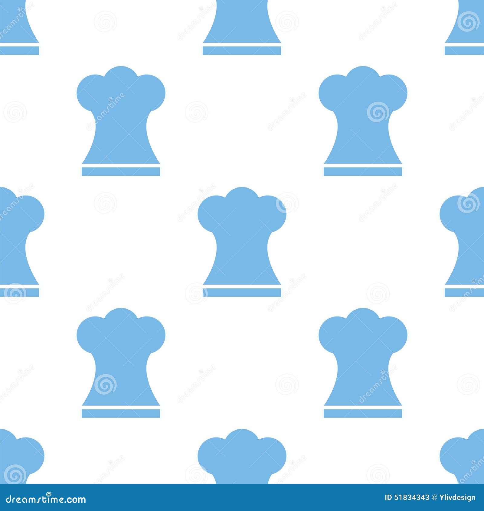 Chef seamless pattern stock vector. Illustration of kitchener - 51834343