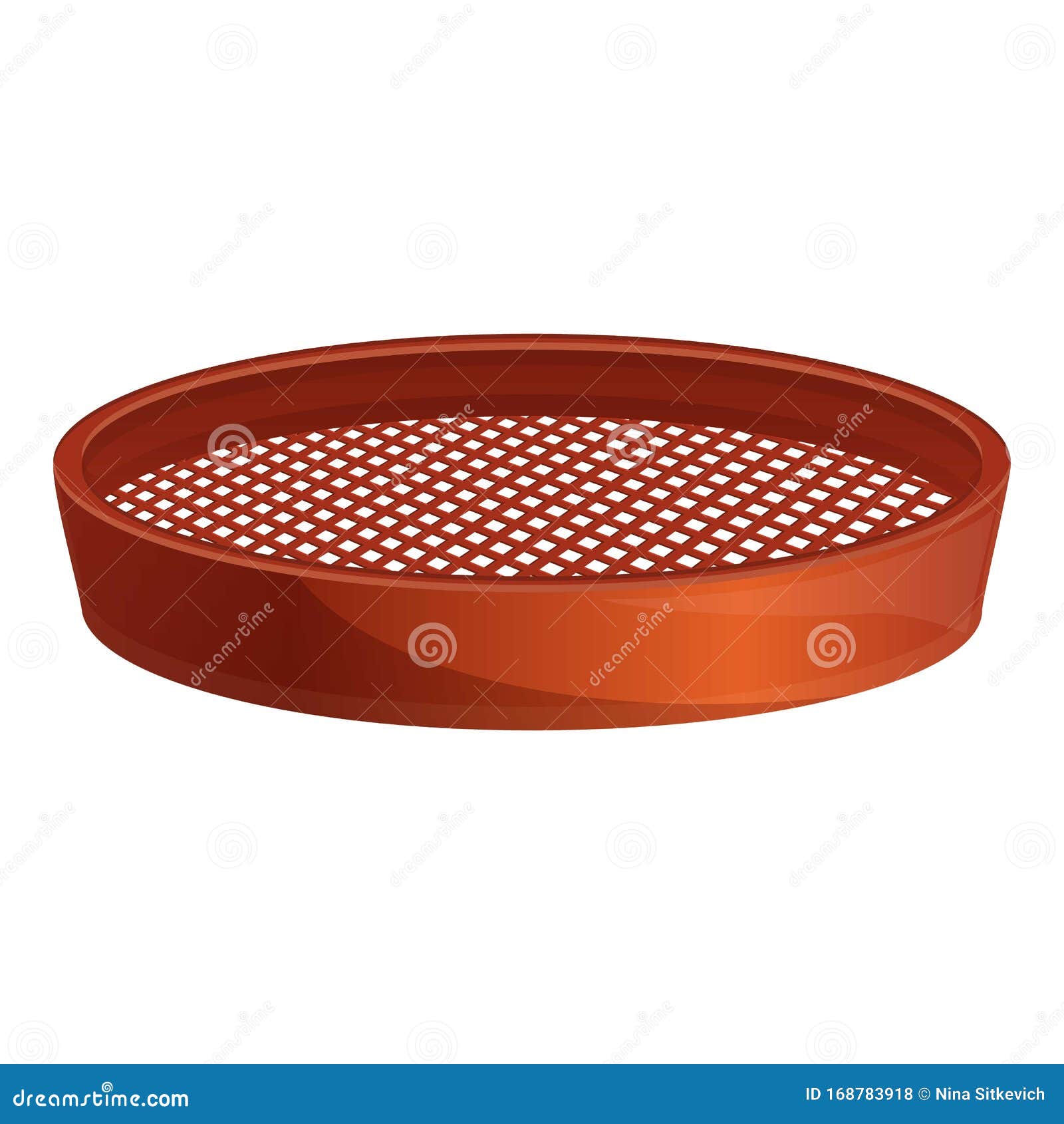 Chef Sieve Icon, Cartoon Style Stock Vector - Illustration of dough ...