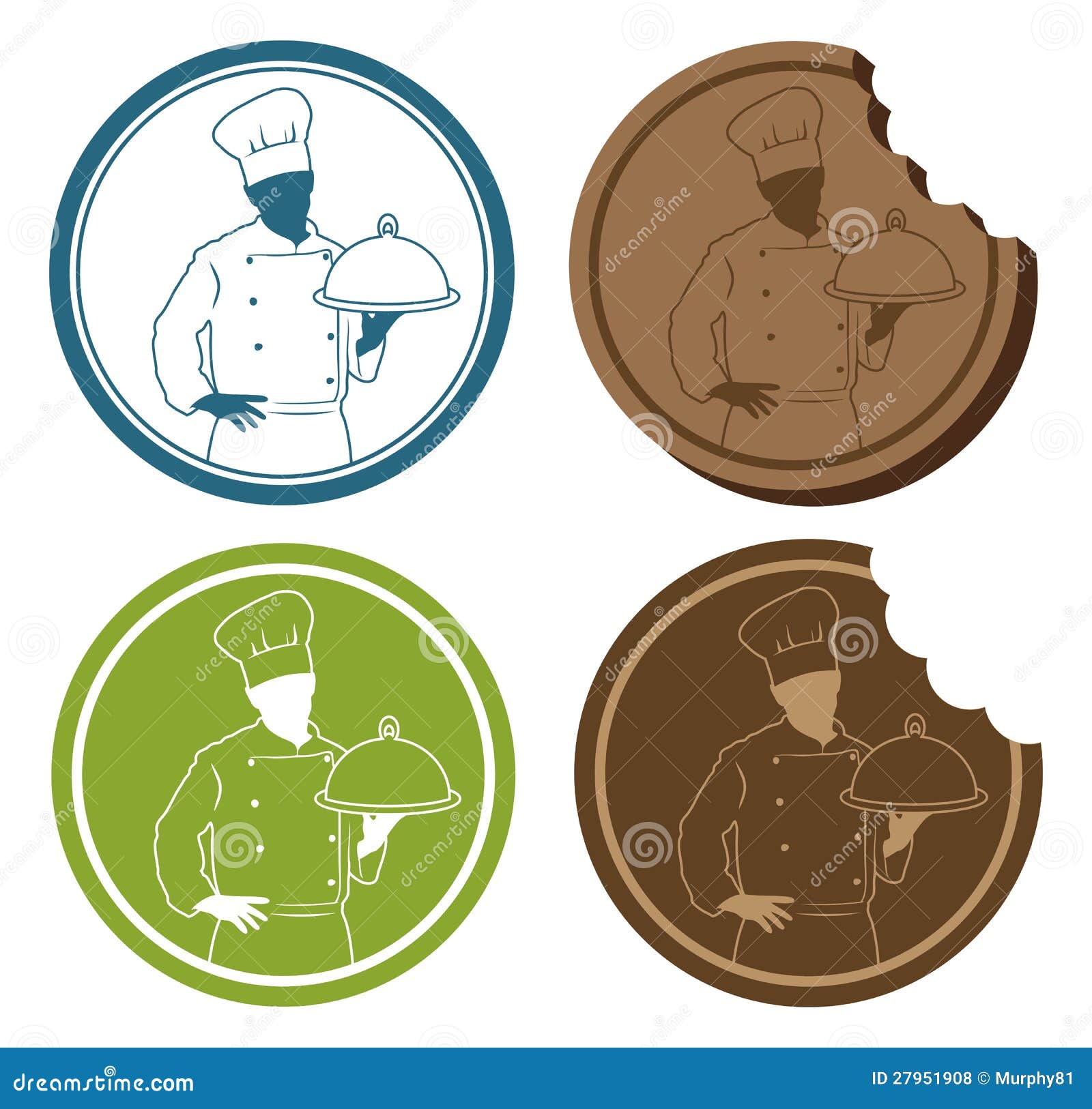 Chef sign stock vector. Illustration of bite, graphic - 27951908