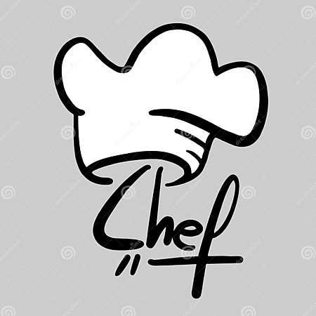 Chef sticker stock vector. Illustration of kitchen, graphic - 47020444
