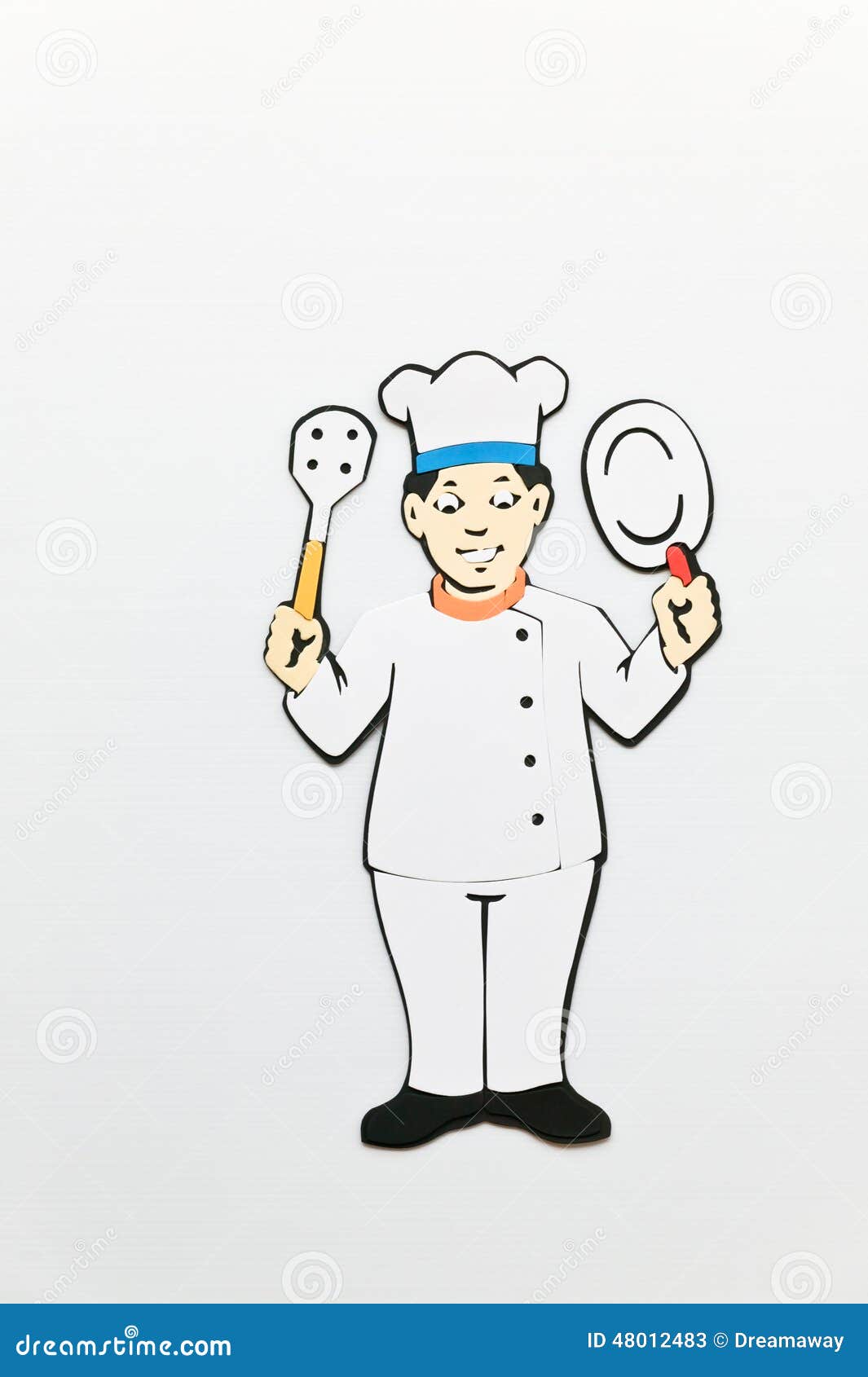 Chef symbol. stock image. Image of chef, dress, portrait - 48012483